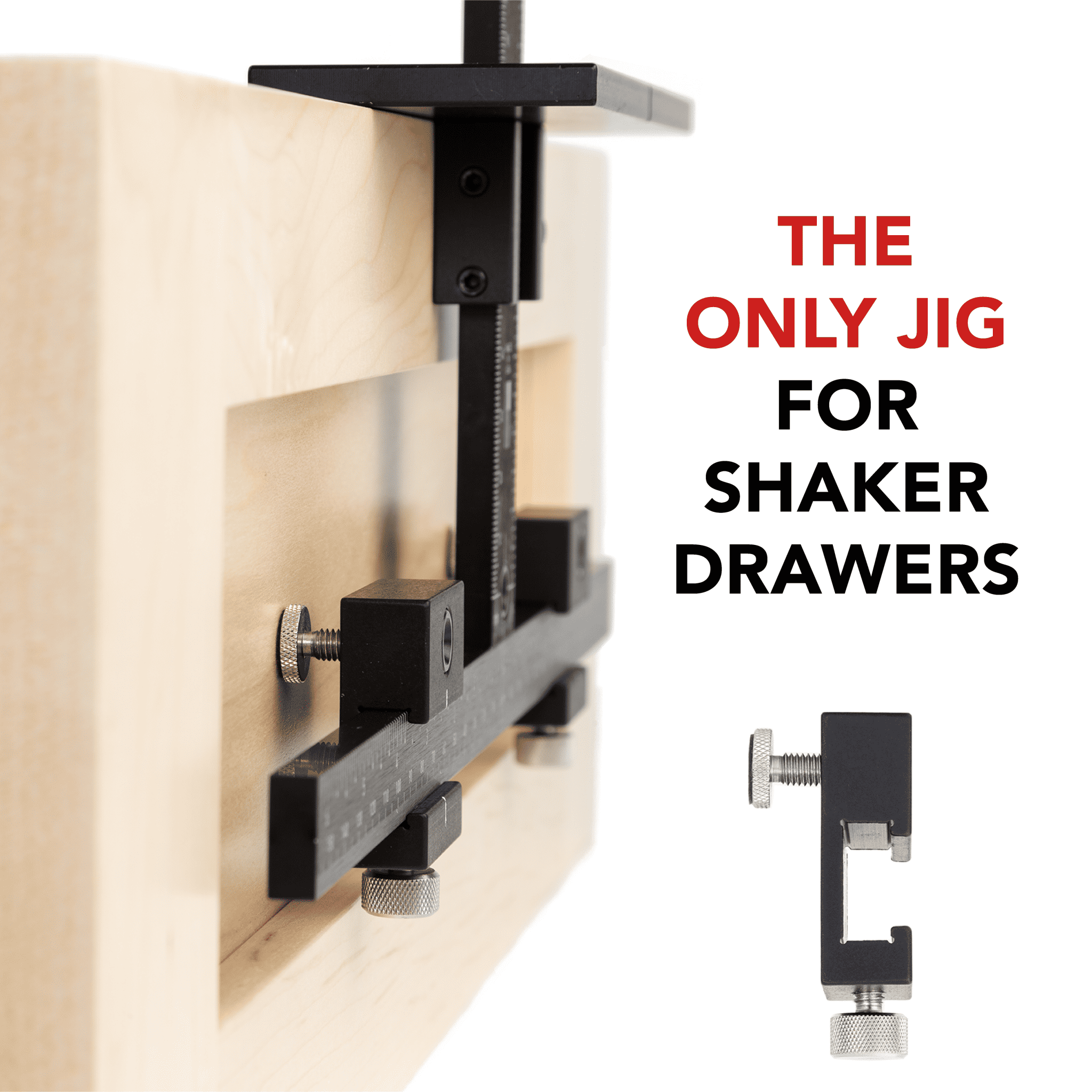 Cabinet Hardware Jig ORIGINAL - #1 Selling, #1 Rated. Made in USA