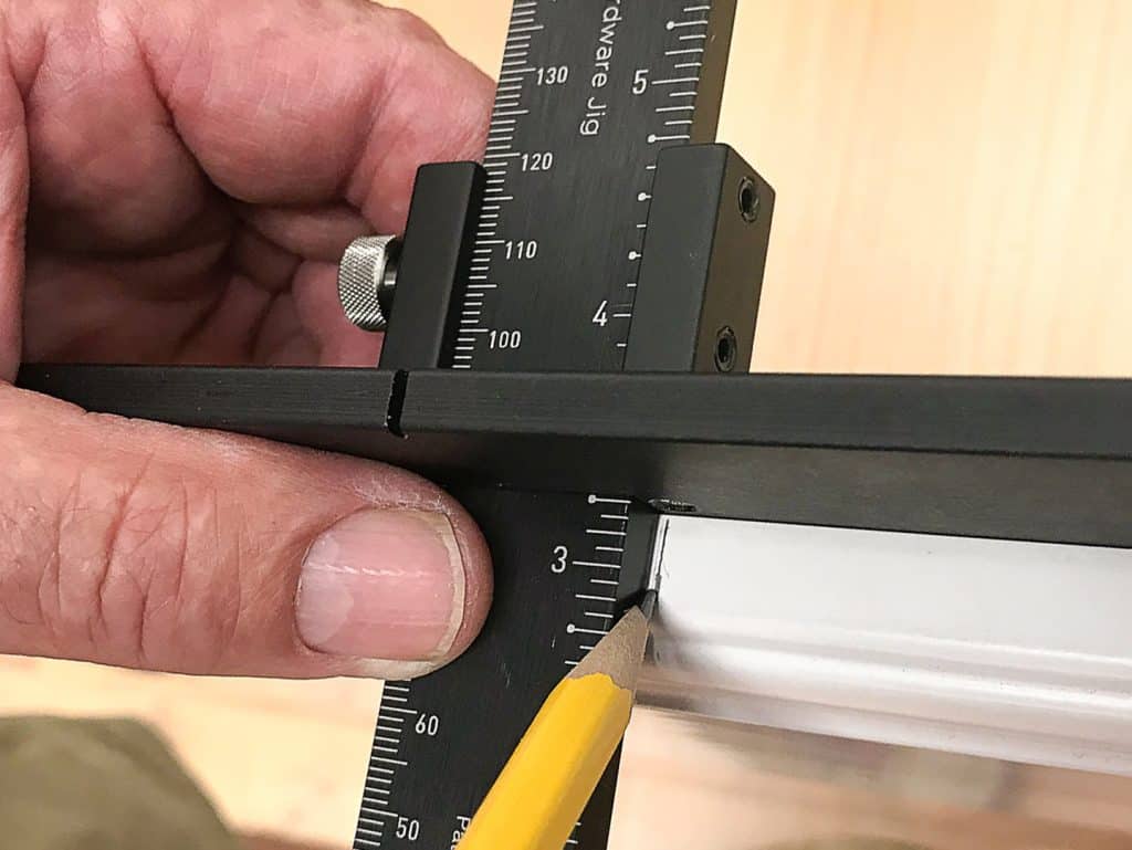 Cabinet Drawer Handle Installation : True Position Tools