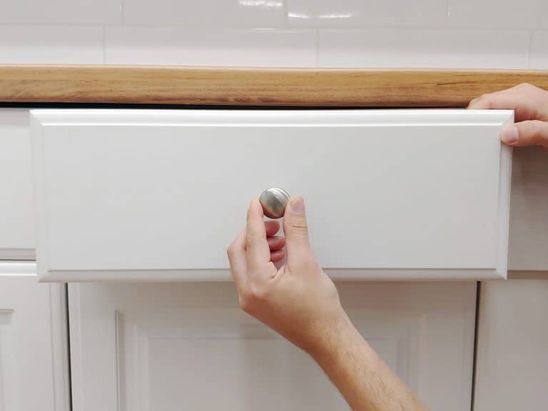 Cabinet Drawer Knob Installation : True Position Tools