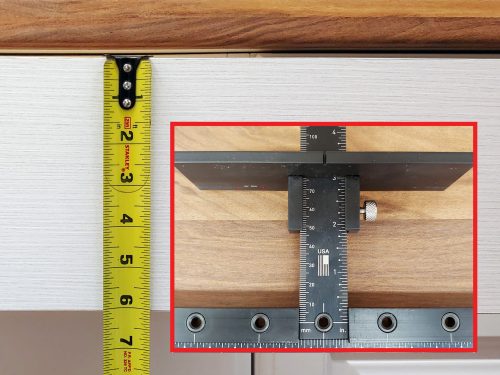 Long Cabinet Drawer Handle Installation : True Position Tools