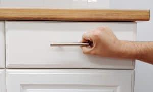 How To Install Cabinet Drawer Handles : True Position Tools