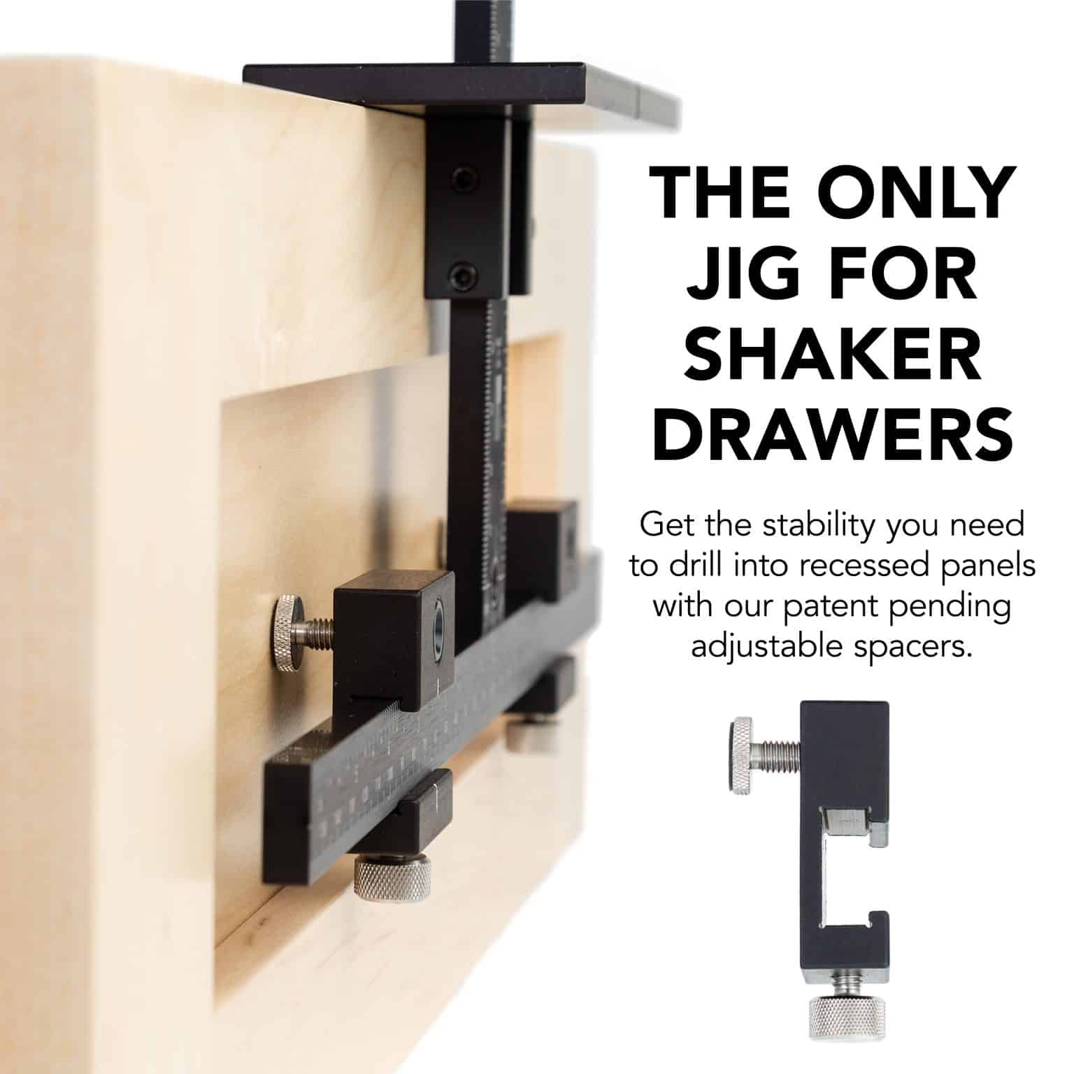 Cabinet Hardware Jig PRO + Case