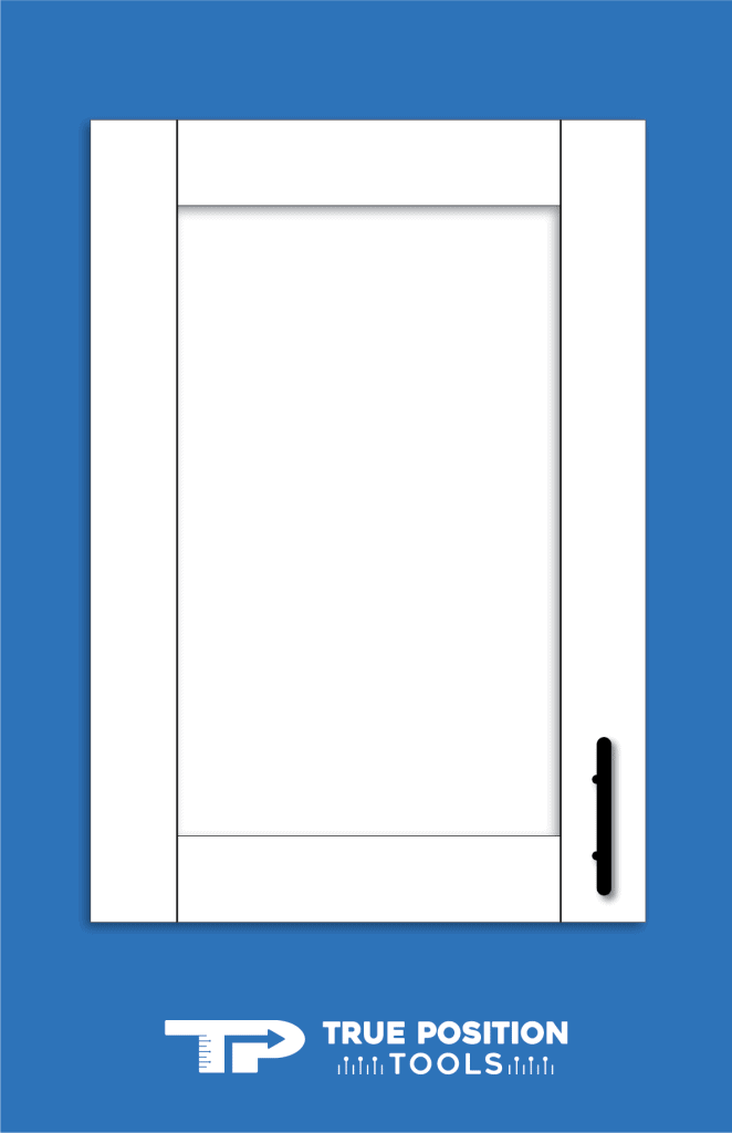 Cabinet Hardware Placement Guide for Shaker Cabinets